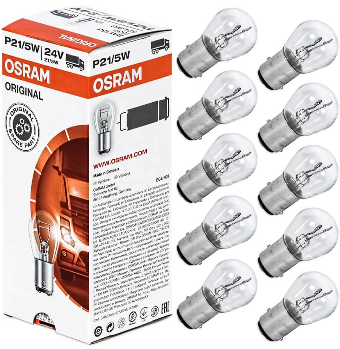 Osram 24V 21/5W BAY15D